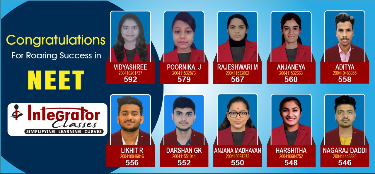 NEET Result | Integrator Classes